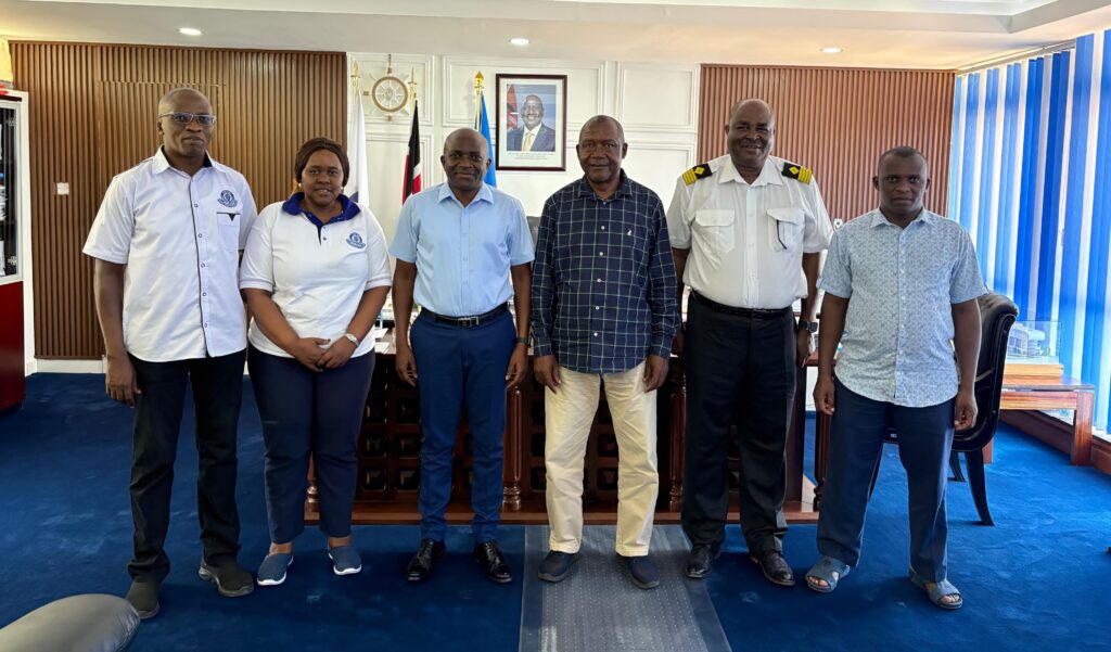 Bandari Maritime Academy CEO Dr. Katana Hosts Board Chairman Eng ...